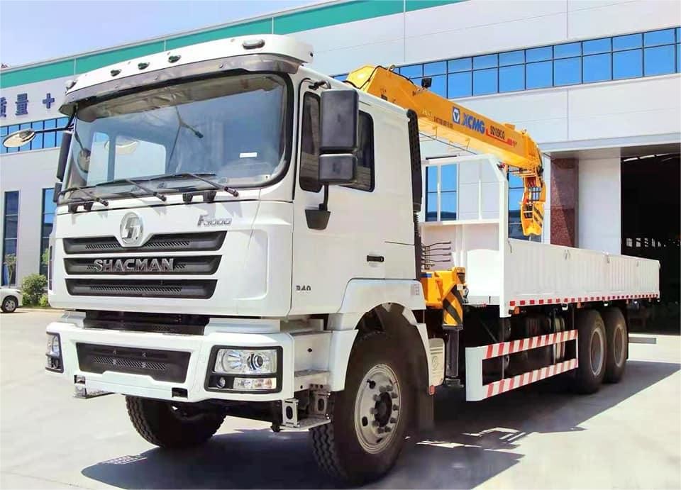SHCMAN F3000 Crane Cargo Truck 6x4 Boom Truck Crane 340hp 380hp