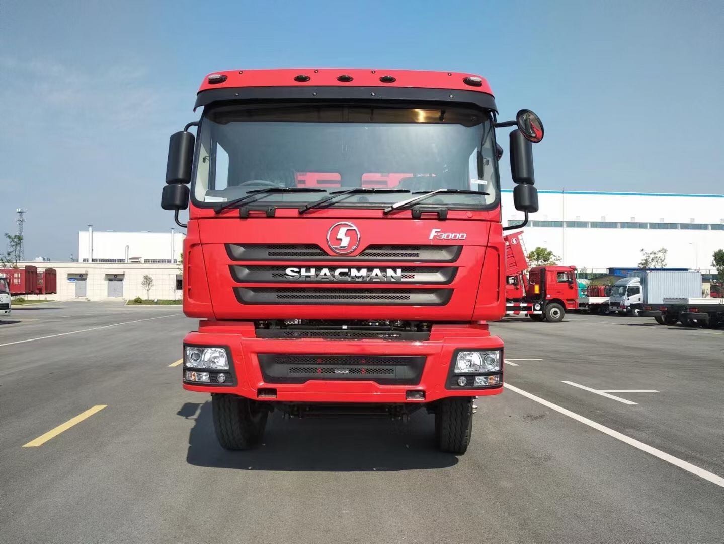 SHACMAN Dump Truck F3000 6x4 8x4 430 Euro V Red