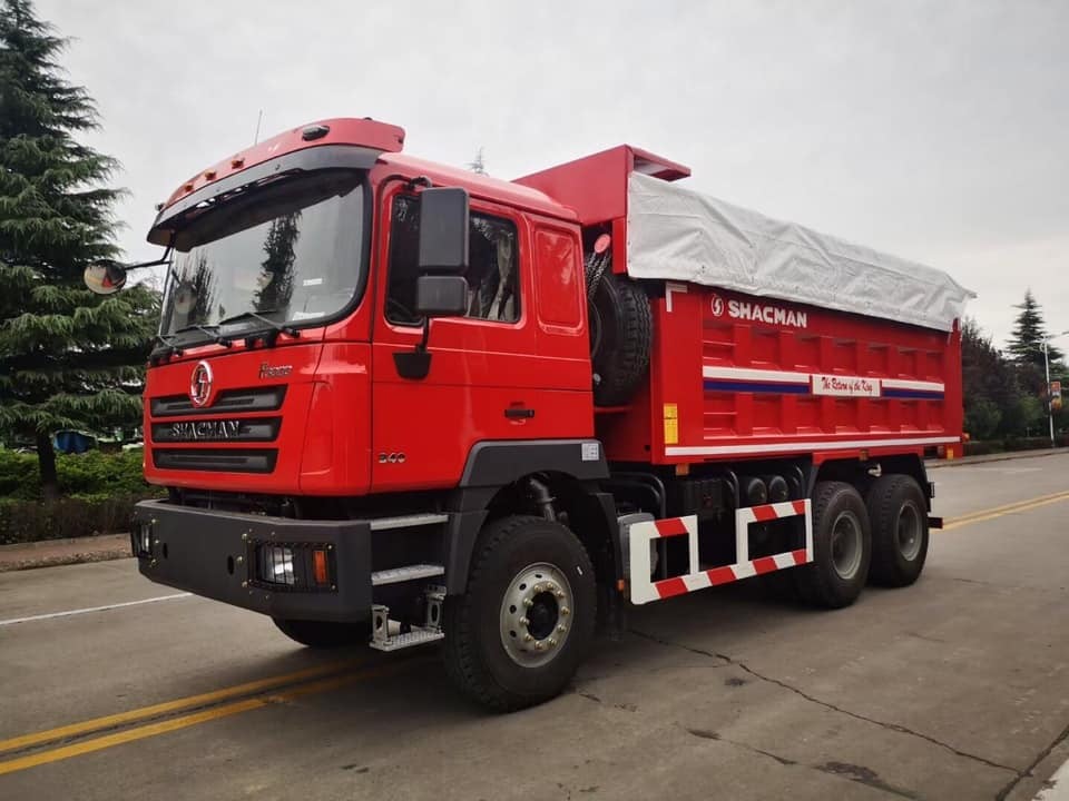 SHACMAN F3000 Tipper Truck 6x4 380Hp EuroII Red