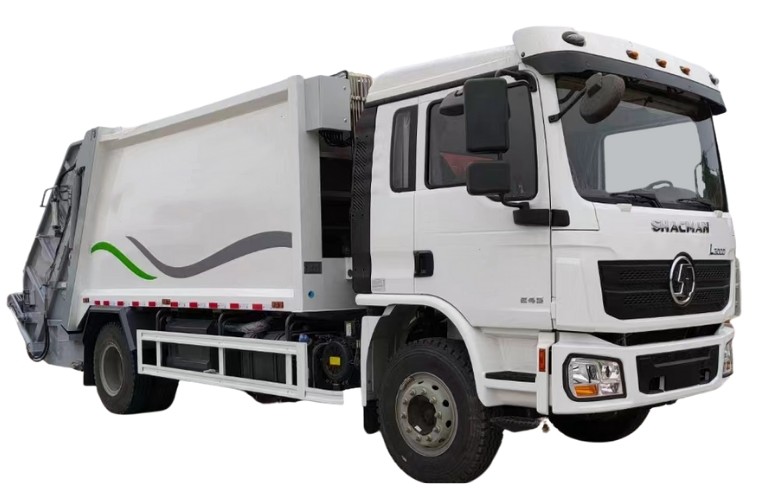 SHACMAN L3000 Compression Garbage Truck Sanitation Truck 4x2 210hp ...