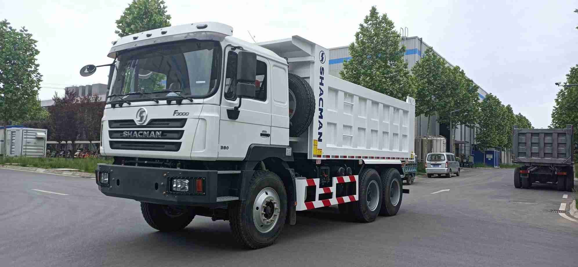 SHACMAN 3 Axle Heavy Dump Truck F3000 6x4 430HP EuroII 25 Ton Three ...