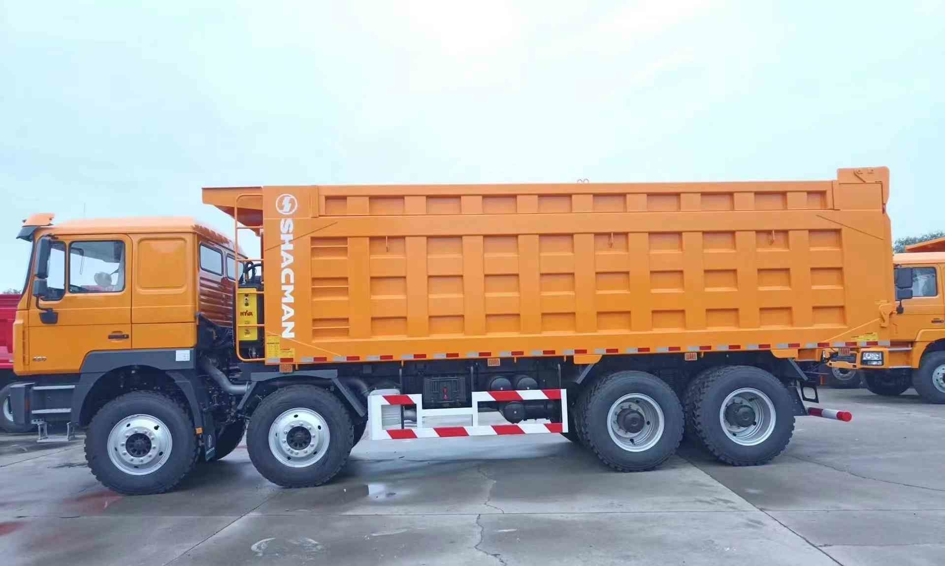 SHACMAN 3 Axle Dump Truck F3000 8x4 430HP EuroII 25 Ton Three Axle Dump ...