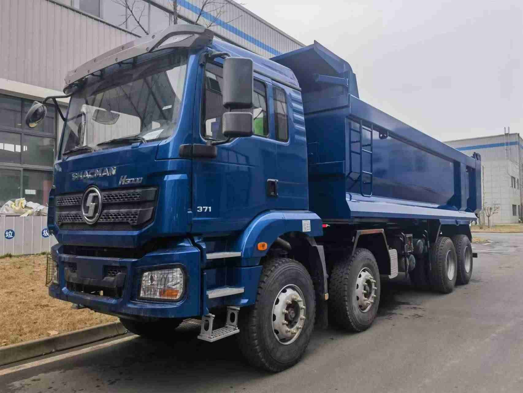 Diesel Engine SHACMAN H3000 Tipper Dump Truck 8x4 430Hp Euro V
