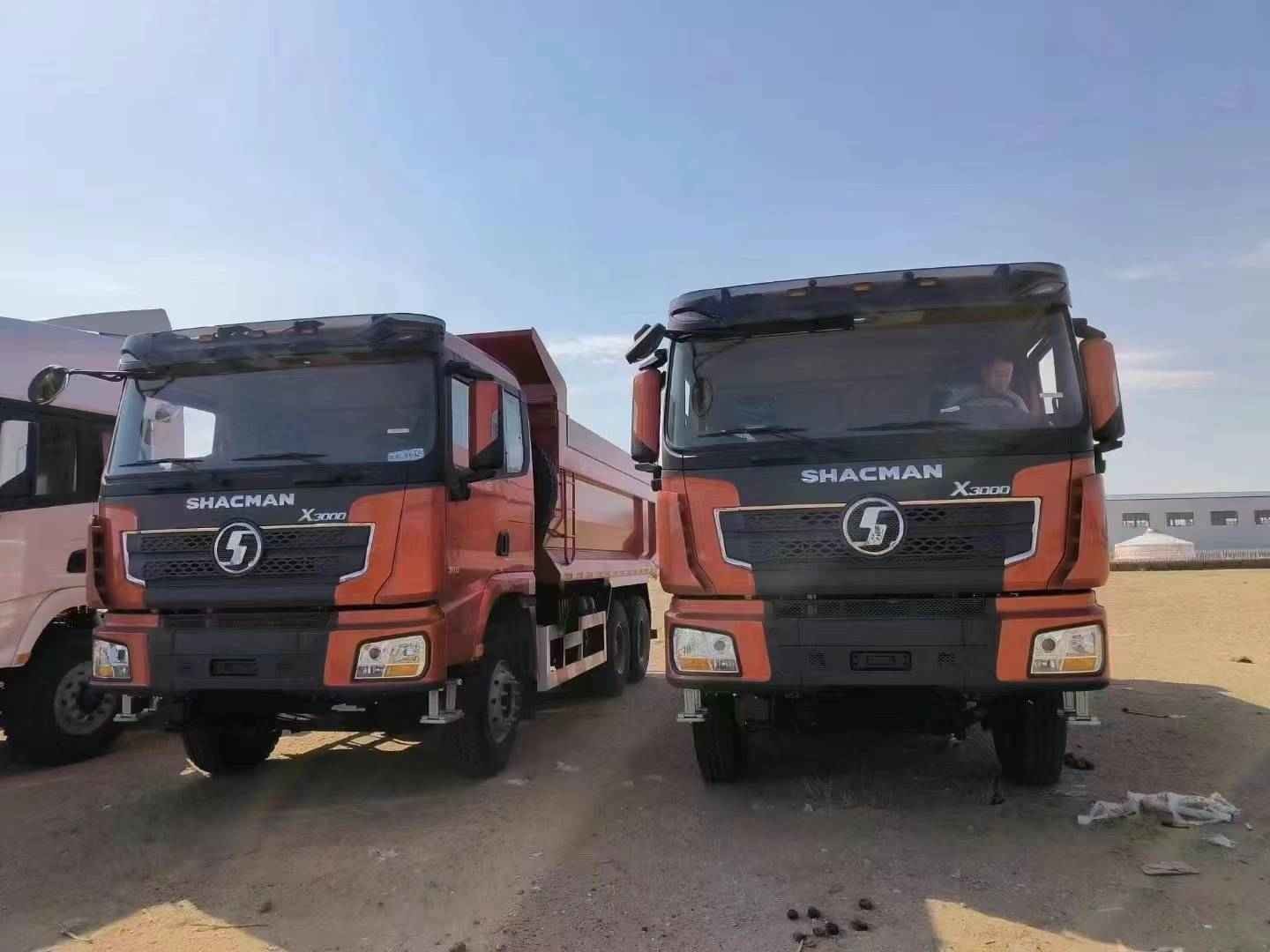 CUMMINS Diesel Engine SHACMAN Heavy Dump Truck 25 Tons Payload X3000 6x4 420 EuroIII