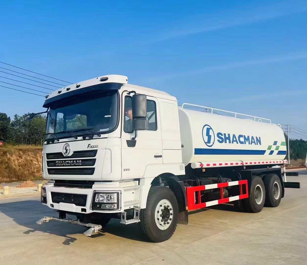 Shacman F3000 6x4 20000 Liters Water Capacity Fuel Tank Tanker Truck ...