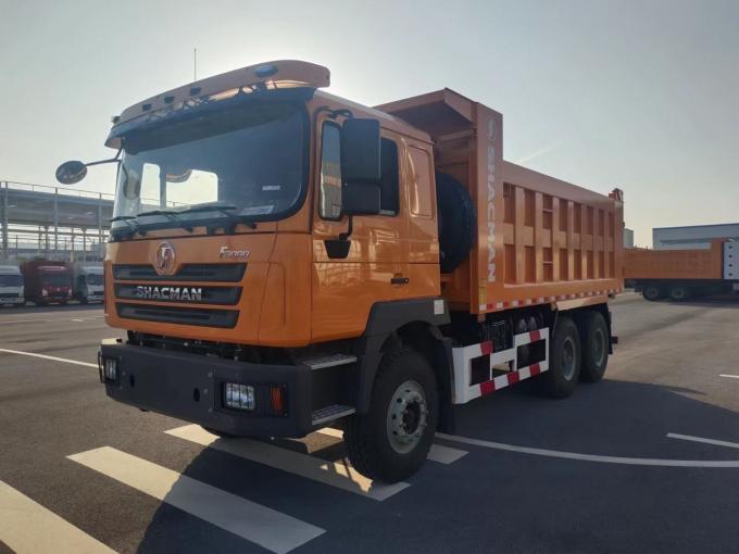 SHACMAN F3000 Tipper Truck 6x4 430 EuroII Yellow With Front/Rear Multi ...