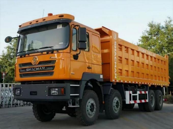 SHACMAN F3000 Dump Truck 8x4 380Hp Euro II YELLOW Tipper WEICHAI Diesel ...