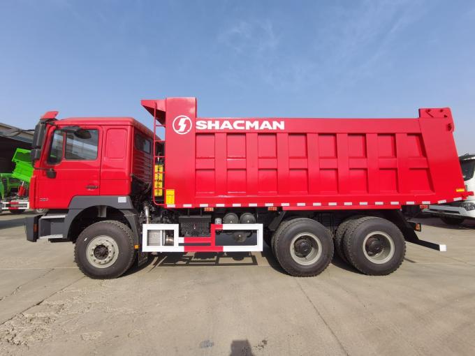 SHACMAN F3000 Heavy Duty Dump Truck 6x4 400 EuroII Red Tipper WEICHAI ...