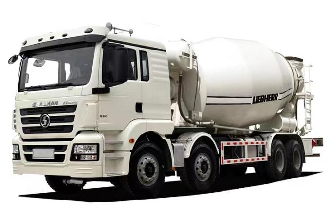 8x4 Concrete Conveyor Truck SHACMAN H3000 Concrete Transit Mixer 375HP ...